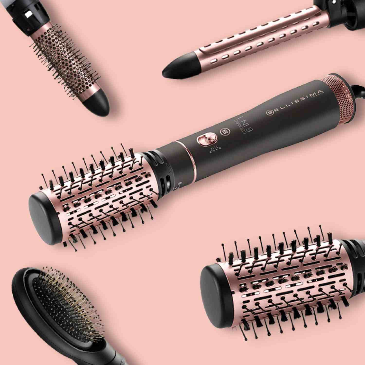 Bellissima Italia 6 In 1 Ceramic Hot Air Styler | Mashco