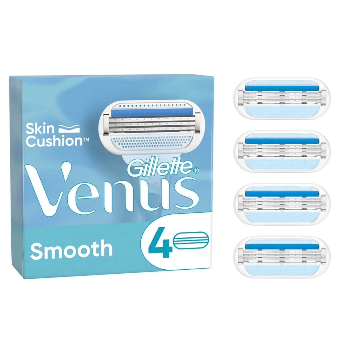 Venus Smooth Blades, 4 Blades | Mashco