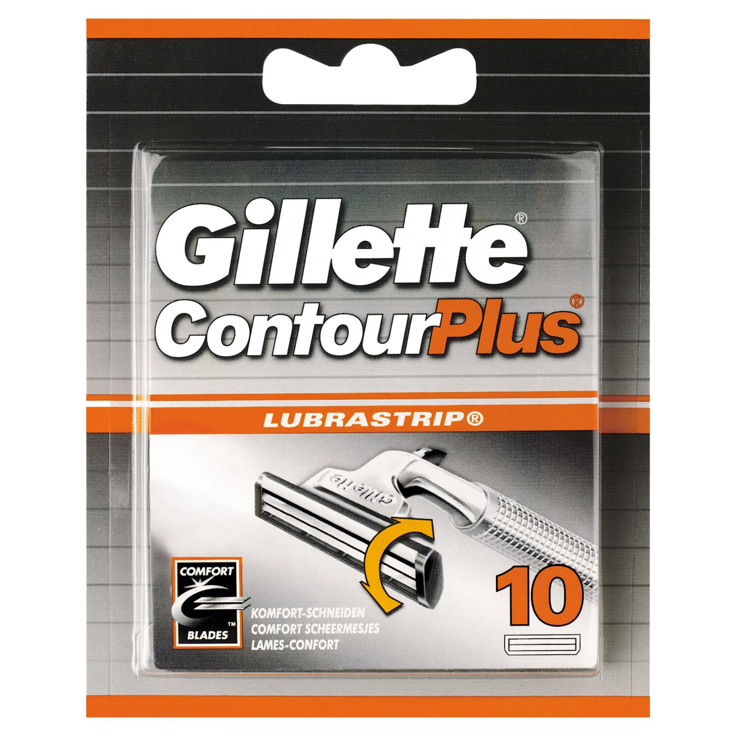 Gillette Contour Plus Razor Blades x10 - Male Grooming | Mashco
