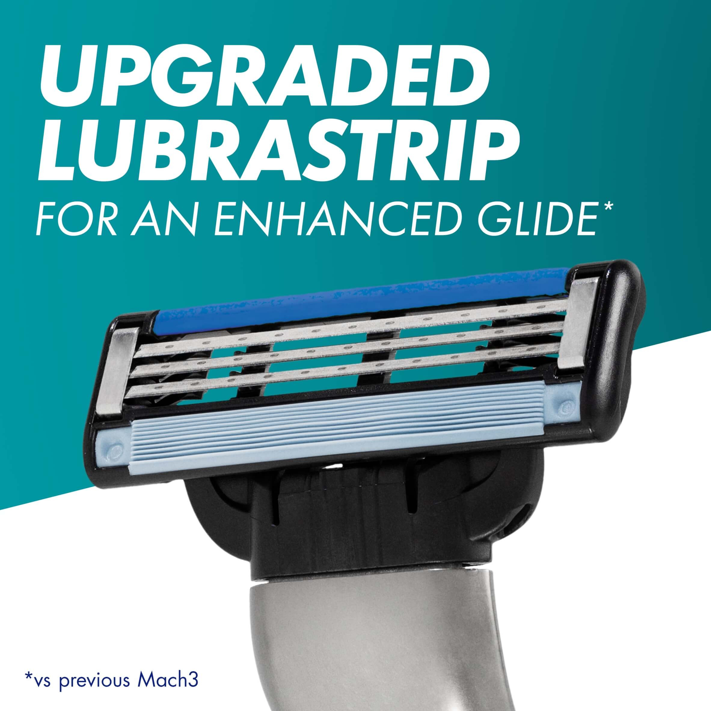 Gillette Mach3 Razor For Men, 1 Gillette Razor, 1 Razor Blade Refill ...