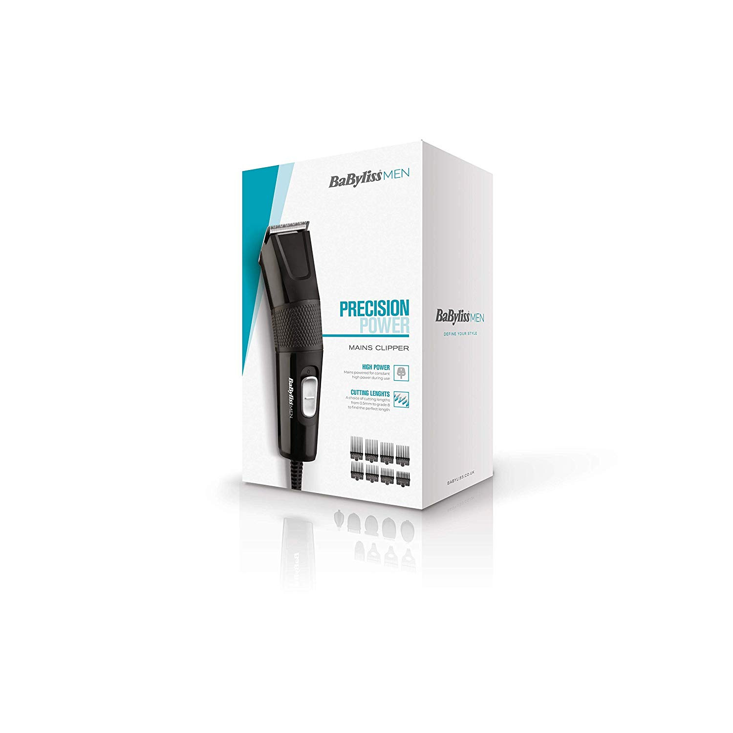 BaByliss 7755U MEN Power Clipper Mains Powered Hair Clipper | Mashco