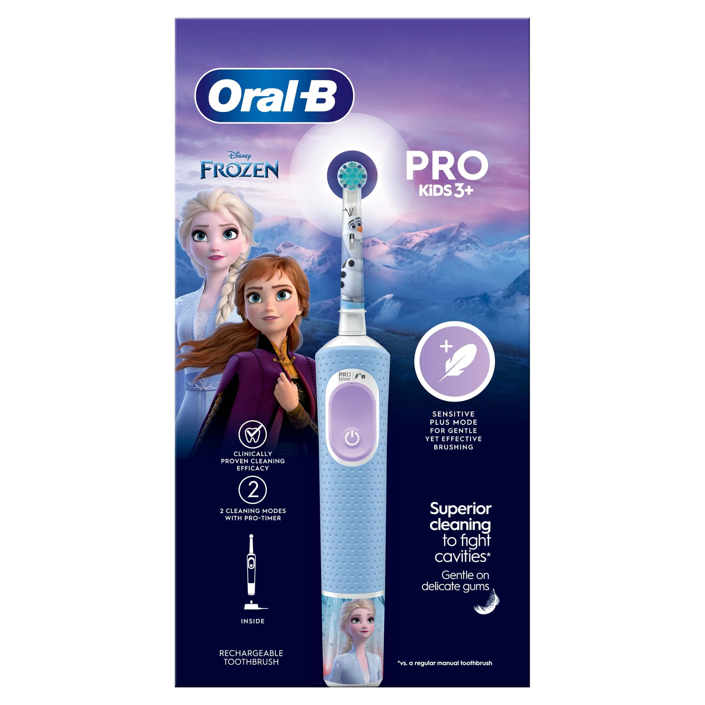 Oral-B Pro Kids Frozen Electric Toothbrush | Mashco
