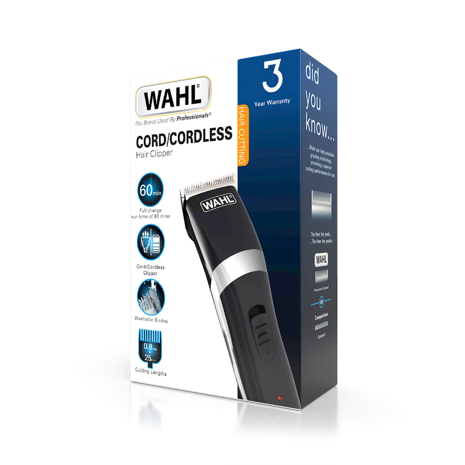 WAHL Cord/Cordless Hair Clipper | Mashco