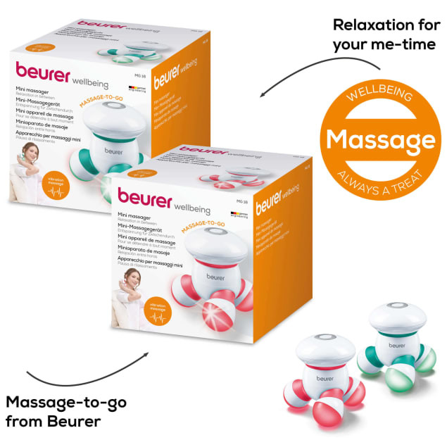 Beurer MG16 Mini Massager - Red | Mashco