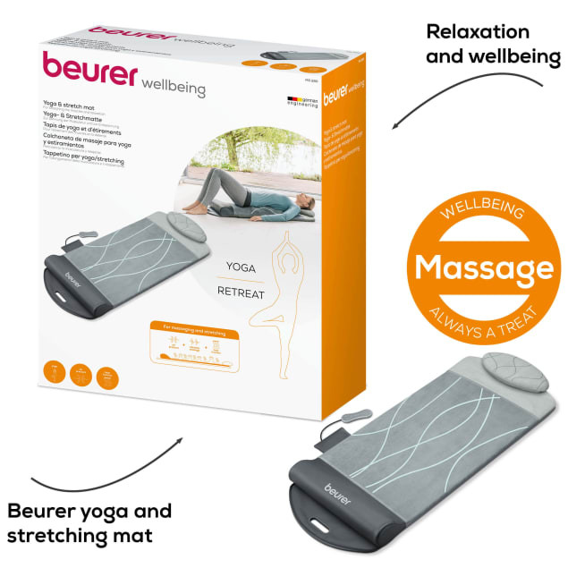 Beurer yoga & stretch mat with air compression | Mashco