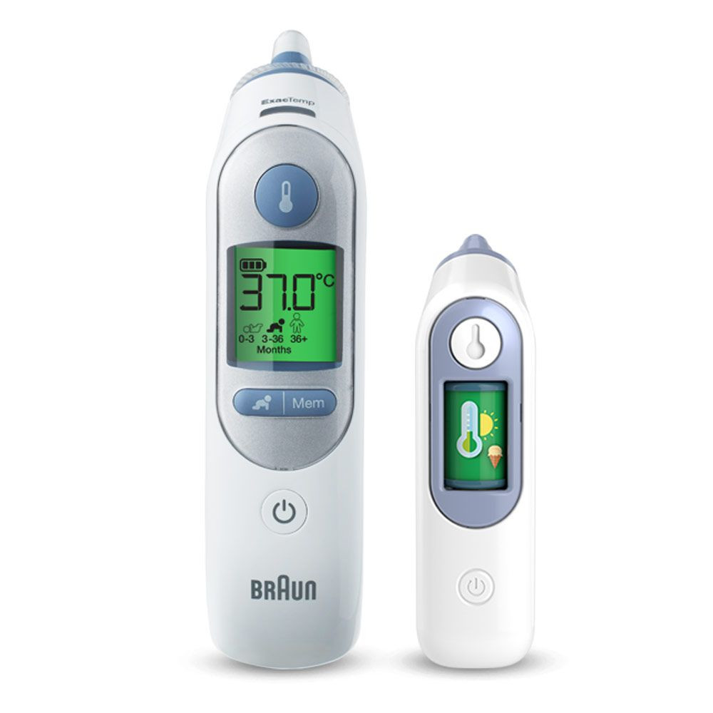 Braun ThermoScan 7 with Age Precision Ear Thermometer. Gift pack with ...